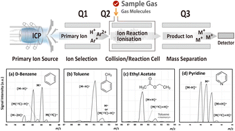 Detection of several volatile organic compounds through Ar+ induced ...