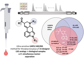 A highly sensitive UHPLC-MS/MS method for determining 15 designer LSD ...