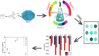 A fluorescent sensor array based on a single cucurbit[5]uril–truxene ...