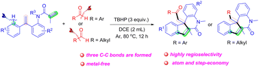 Regioselective synthesis of N-containing polycyclic compounds via ...