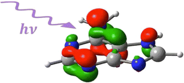 Evaluating the interactions between vibrational modes and electronic transitions using frontier ...