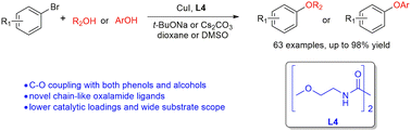 Oxalamide ligands with additional coordinating groups for Cu-catalyzed ...