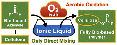 Fully bio-based cellulose ester synthesis from natural aldehydes via ...