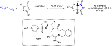 Catalytic asymmetric Michael and Nef-type sequential reaction of ...