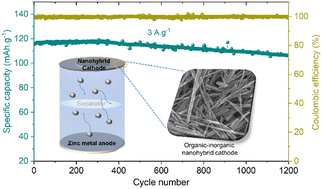 An aqueous zinc-ion battery with an organic–inorganic nanohybrid ...