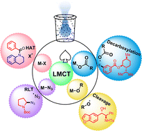 Photoinduced ligand-to-metal charge transfer (LMCT) in organic ...