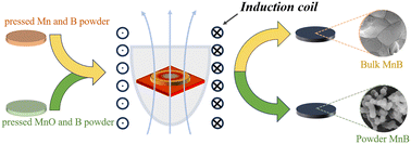 Synthesis of size-selective MnB crystals in tens of seconds ...