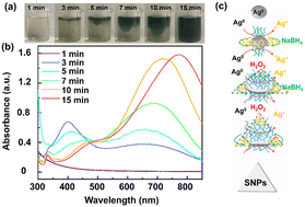 Rapid and tailorable silver nanoplate (SNP) synthesis for a promising ...