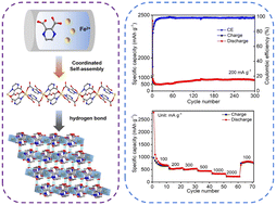 Exploration of a one-dimensional iron-based coordination polymer for ...
