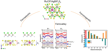 Two-dimensional multiferroic RuClF/AgBiP2S6 van der Waals ...