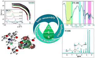 Self-assembly of cationic surfactant in choline chloride-based deep ...