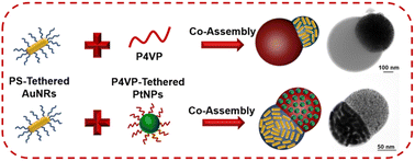 Multifunctional Janus particles composed of inorganic nanoparticles ...