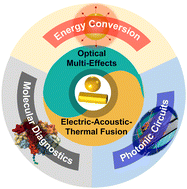 Integrative plasmonics: optical multi-effects and acousto-electric ...