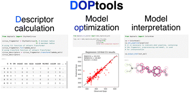 DOPtools: a Python platform for descriptor calculation and model ...