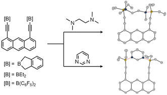 Bidentate boron Lewis acids: synthesis by tin boron exchange reaction ...
