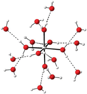 Structure and size of complete hydration shells of metal ions and ...