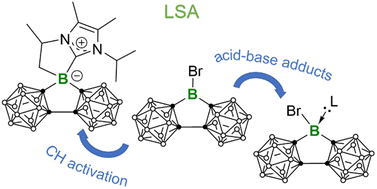 Reactivity study of Lewis superacidic carborane-based analogue of 9 ...