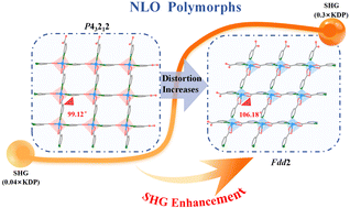 Enhanced second harmonic generation in a Fdd2 polymorph of C12H8N2O4Zn ...