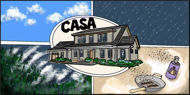 The chemical assessment of surfaces and air (CASA) study: using ...