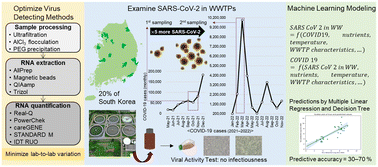 Detection and infectivity of SARS-CoV-2 in Korean municipal wastewater ...