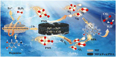 Fe3+ and H2O2 assisted dopamine rapid polymerization on melamine foam ...