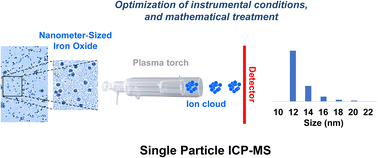 Development of a methodology for analyzing nanometer-sized iron oxide ...