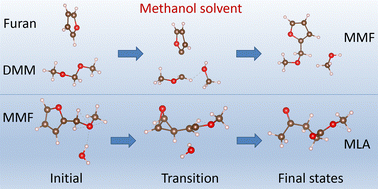 Ab initio insight into furan conversion to levulinate ester in reaction ...