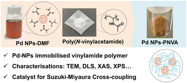 Synthesis of colloidal Pd nanoparticles immobilised on poly(N ...