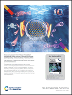 Back cover - Materials Horizons (RSC Publishing)