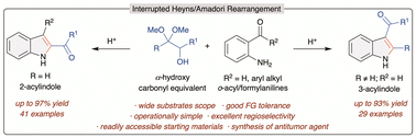 α-Hydroxydimethylacetal/ketal as an α-hydroxycarbonyl equivalent in ...
