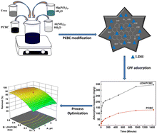 A sustainable layered double hydroxide-pine cone biochar (LDH/PCBC ...