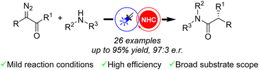 Synthesis of α-chiral amides via synergistic visible-light-induced ...