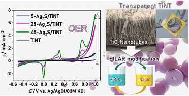 Transparent TiO2 nanotubes supporting silver sulfide for ...
