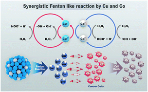 Copper–cobalt peroxide nanoparticles: a biomimetic cascade reaction for ...