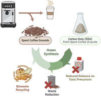 Synthesis of carbon dots from spent coffee grounds: transforming waste ...