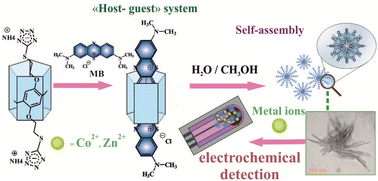 A supramolecular electrochemical probe based on a tetrazole derivative ...