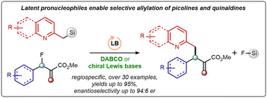 Enantioselective Lewis base catalysed allylation of picoline- and ...