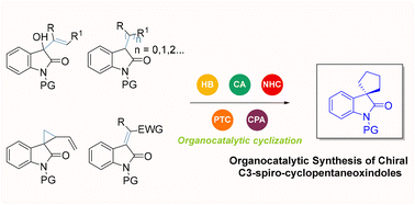 Recent advances in the organocatalytic synthesis of chiral C3-spiro ...