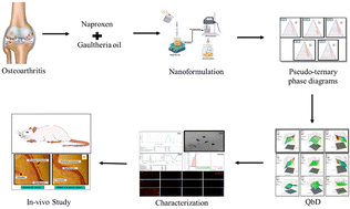 Development of a naproxen and gaultheria oil based topical nanoemulsion ...