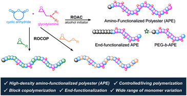 Synthesis of amino-functionalized polyester via ring-opening ...