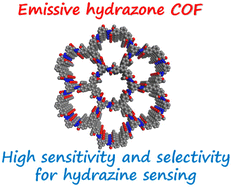 Emissive covalent organic frameworks with abundant interaction sites ...