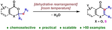 A unified protocol for the synthesis of chromones, thiochromones and γ ...