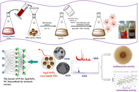 Turmeric extract-mediated biogenic synthesis of Ag@SeO2 magnetic ...