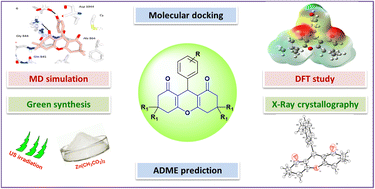 Zinc acetate-catalyzed, green and efficient synthesis of xanthene ...
