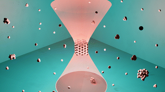 Amorphous aggregates with a very wide size distribution play a central ...