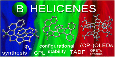 Boron-containing helicenes as new generation of chiral materials ...