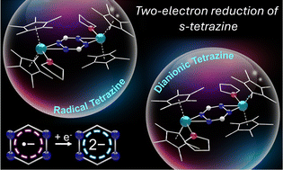 Stabilizing an exotic dianionic tetrazine bridge in a Ln2 metallocene ...