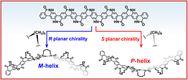 Tether-entangled conjugated helices - Chemical Science (RSC Publishing)