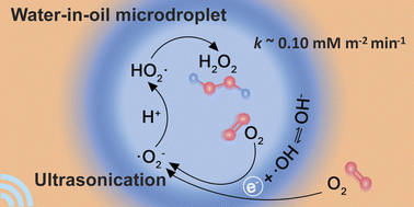 Deciphering the mechanism of hydrogen peroxide formation in ultrasound ...