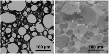 Electrically conducting porous hydrogels by a self-assembled ...